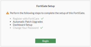 FortiGateの初期設定手順を解説（FortiOS7.2）